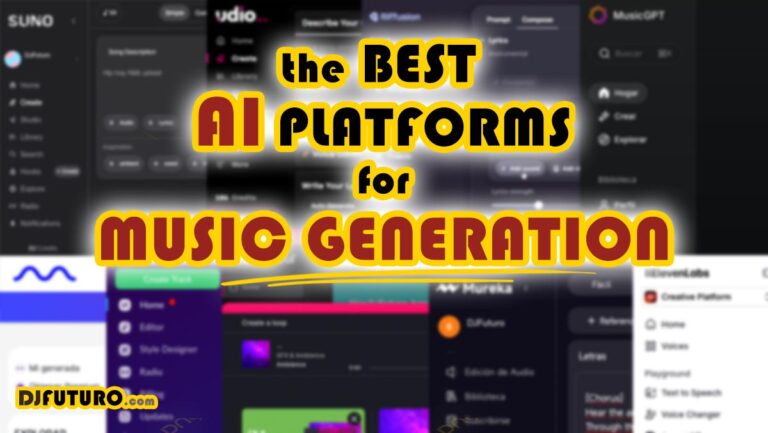 The 9 Best AI Music Generators (in 2026) | DJFuturo*