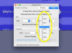 How to Change Pitch or Key in Audacity (3 Steps) | DJFuturo*