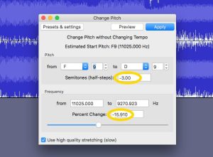 How to change Tempo in Audacity (speed / BPM) [Different cases]
