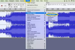 How to change Tempo in Audacity (speed / BPM) [Different cases]